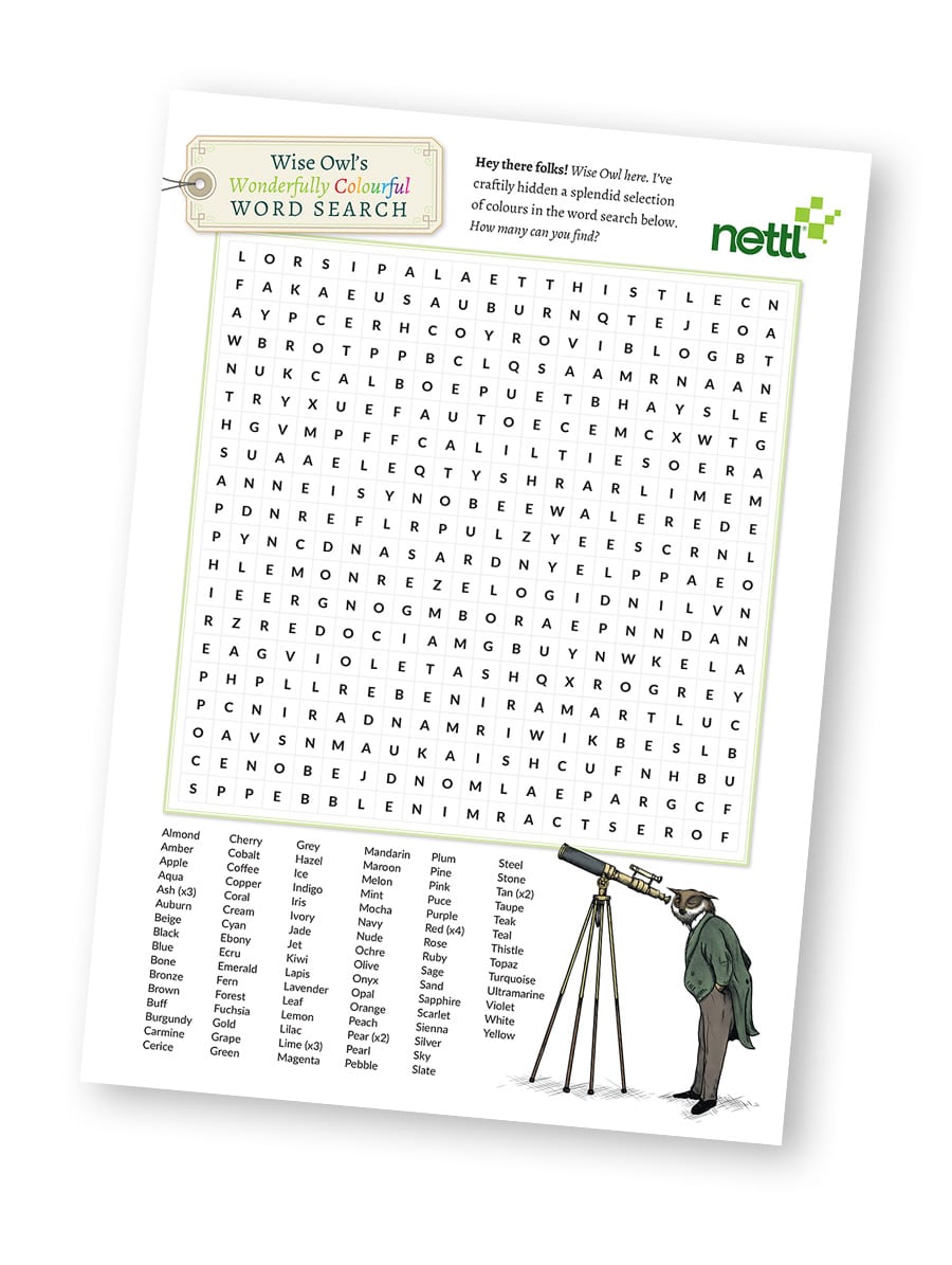 Wordsearch : nettl.com